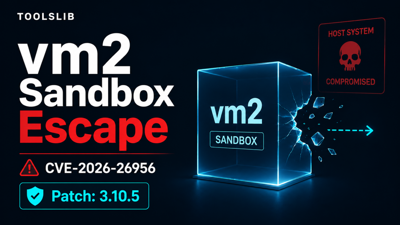 CVE-2026-26956: vm2 sandbox escape in 3.10.4 enables host code ...